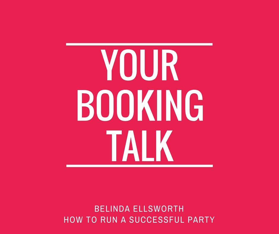 Party Training: The Booking Talk - Step Into Success