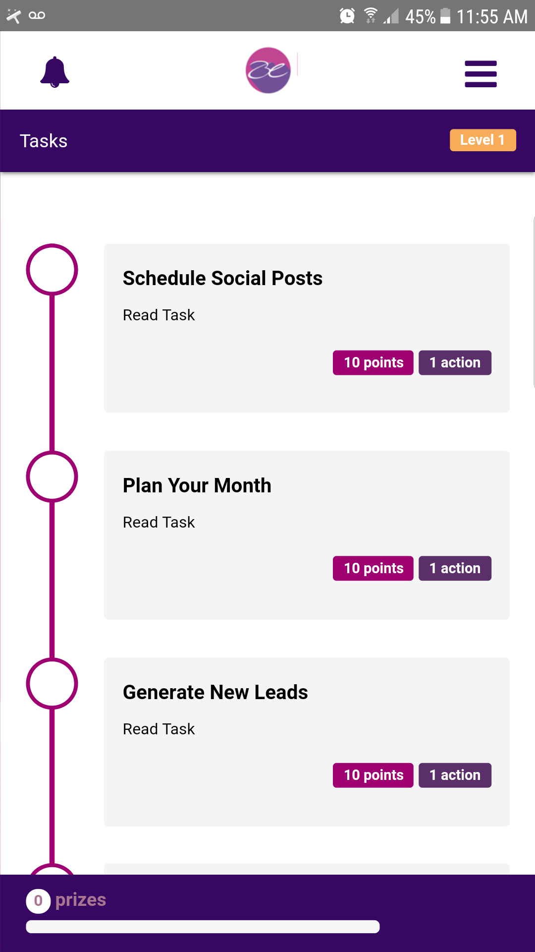 Social Swipe Download Thanks - Step Into Success